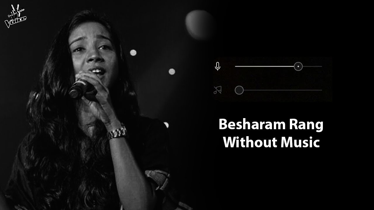 Besharam Rang (Without Music Vocals Only) | Shilpa Rao | Pathaan | Now ...