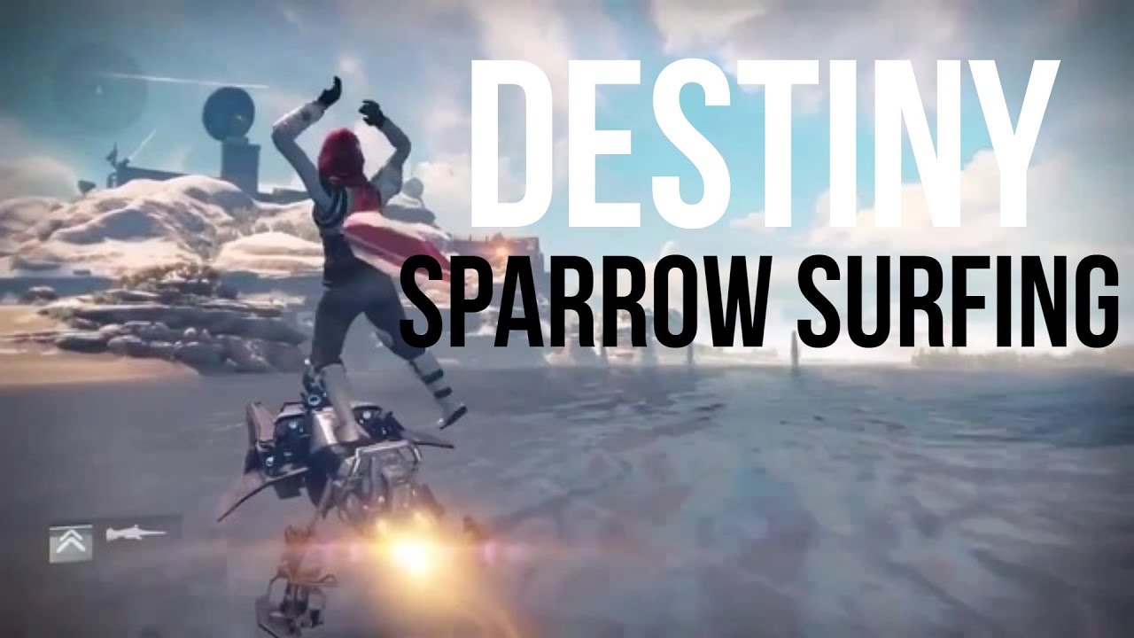 Ride Your Sparrow Like A Surfboard In Destiny - YouTube