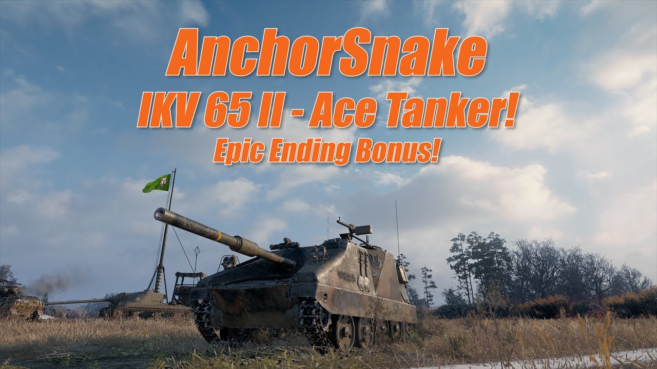 AnchorSnake IKV 65 II Ace Tanker - YouTube