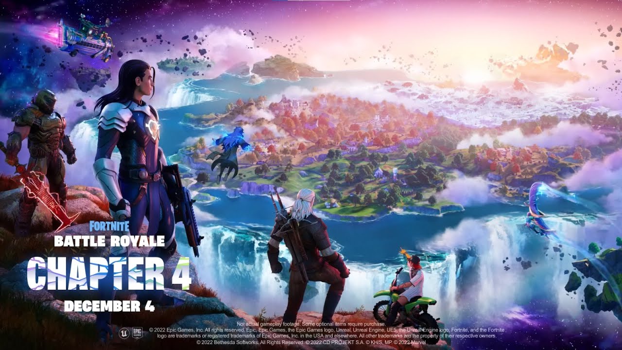 CHAPTER 4 MAP IS HERE! - YouTube