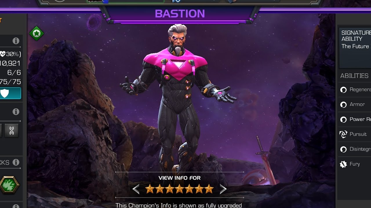 Fight with BASTION mcoc marvel contest of champions new quest NALIN DEV ...