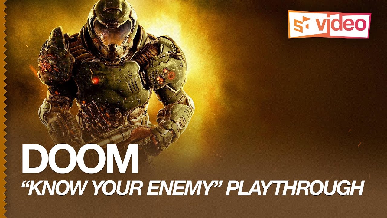DOOM - Mission 2 "Know Your Enemy" Complete Walkthrough Gameplay - YouTube