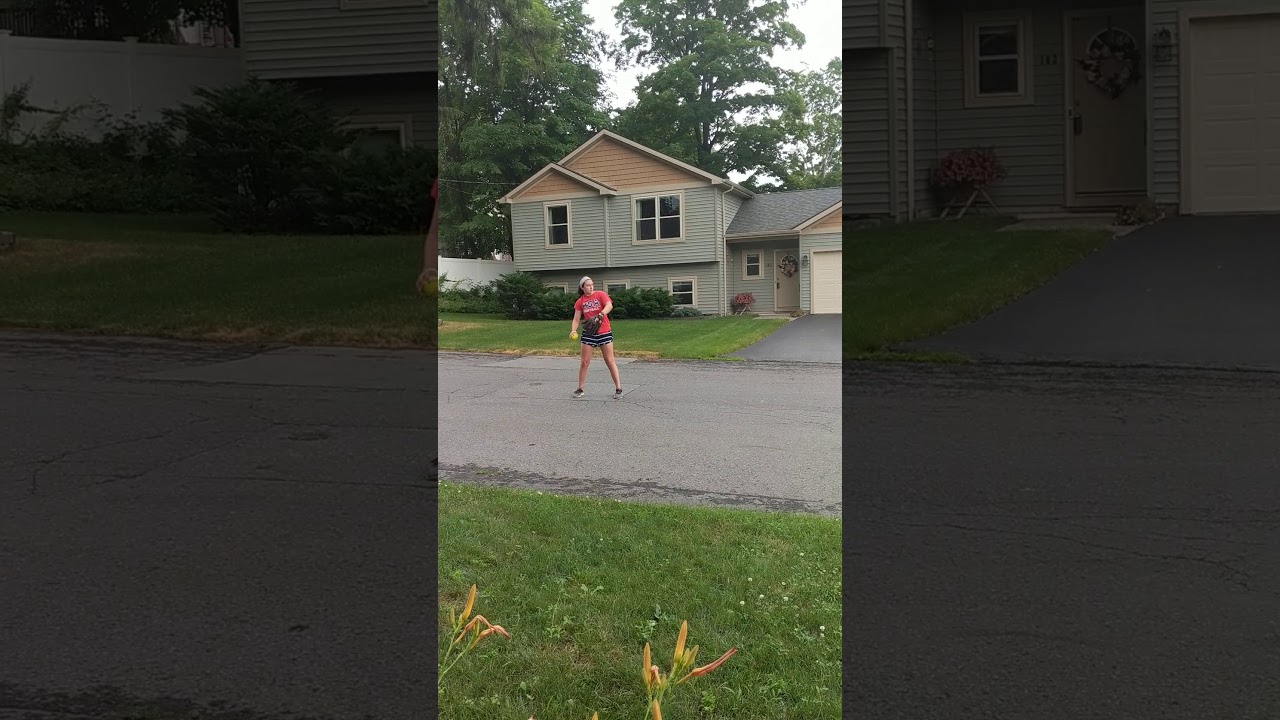 Sideways throwing drill - YouTube