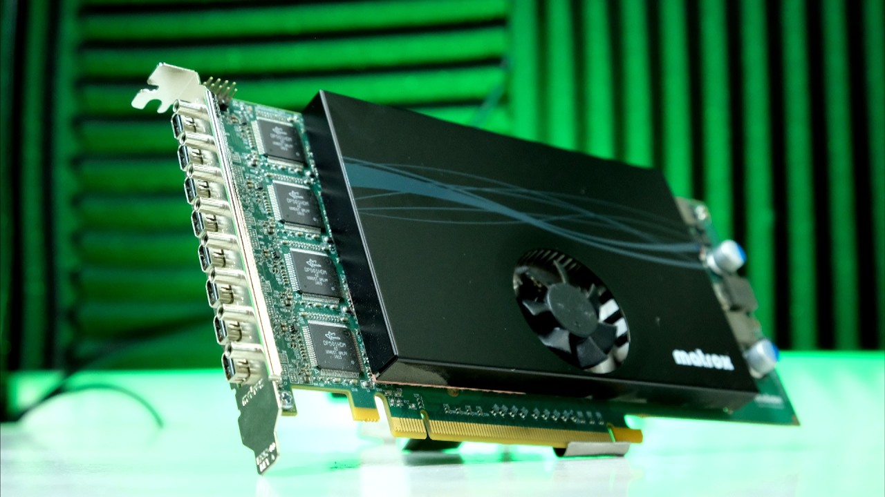 M9188 PCIe x16 Benchmark - YouTube