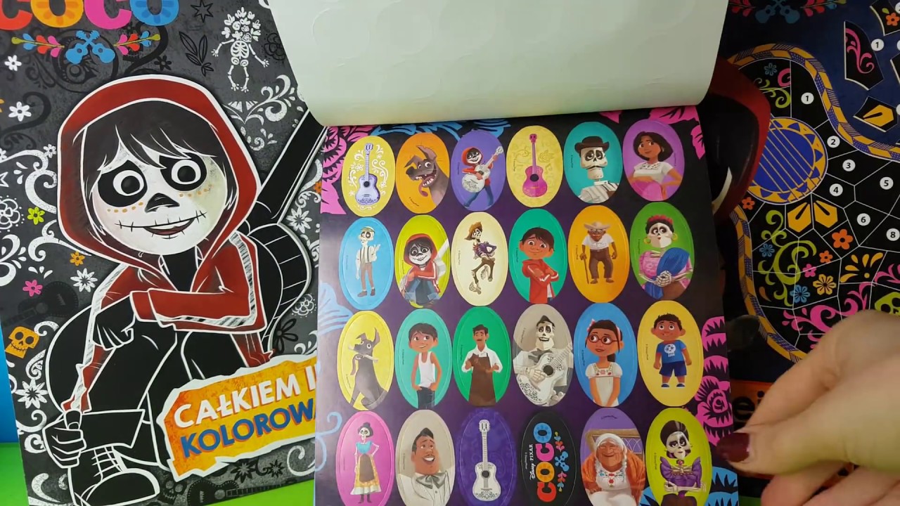 Bajka Coco książeczki naklejki i inne zabawki dla dzieci haul zakupowy ...