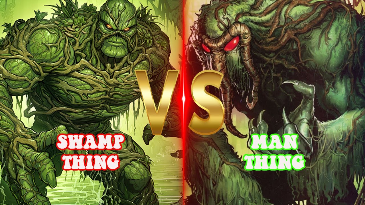 Why Swamp Thing Vs. Man Thing Isn't Even Close! Who do you think is ...