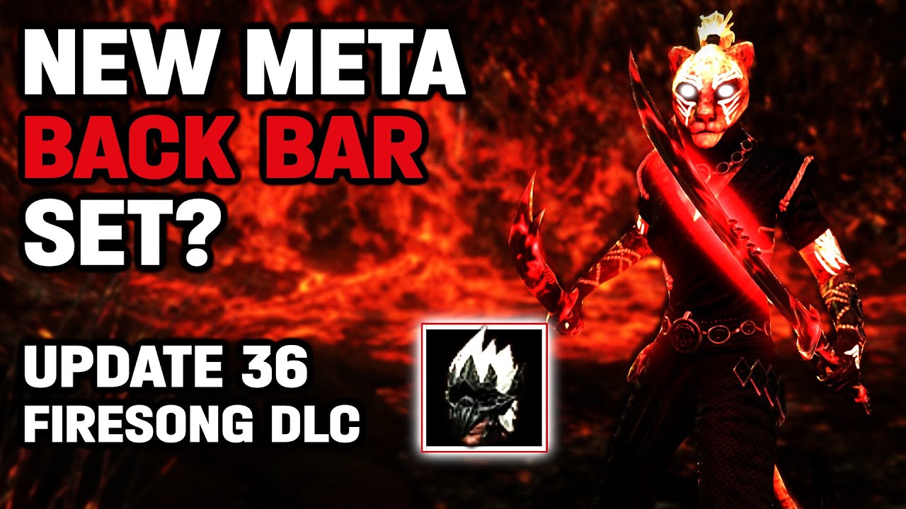 *NEW* Powerful META Back-Bar Set for Nightblade Builds? | Firesong DLC ...
