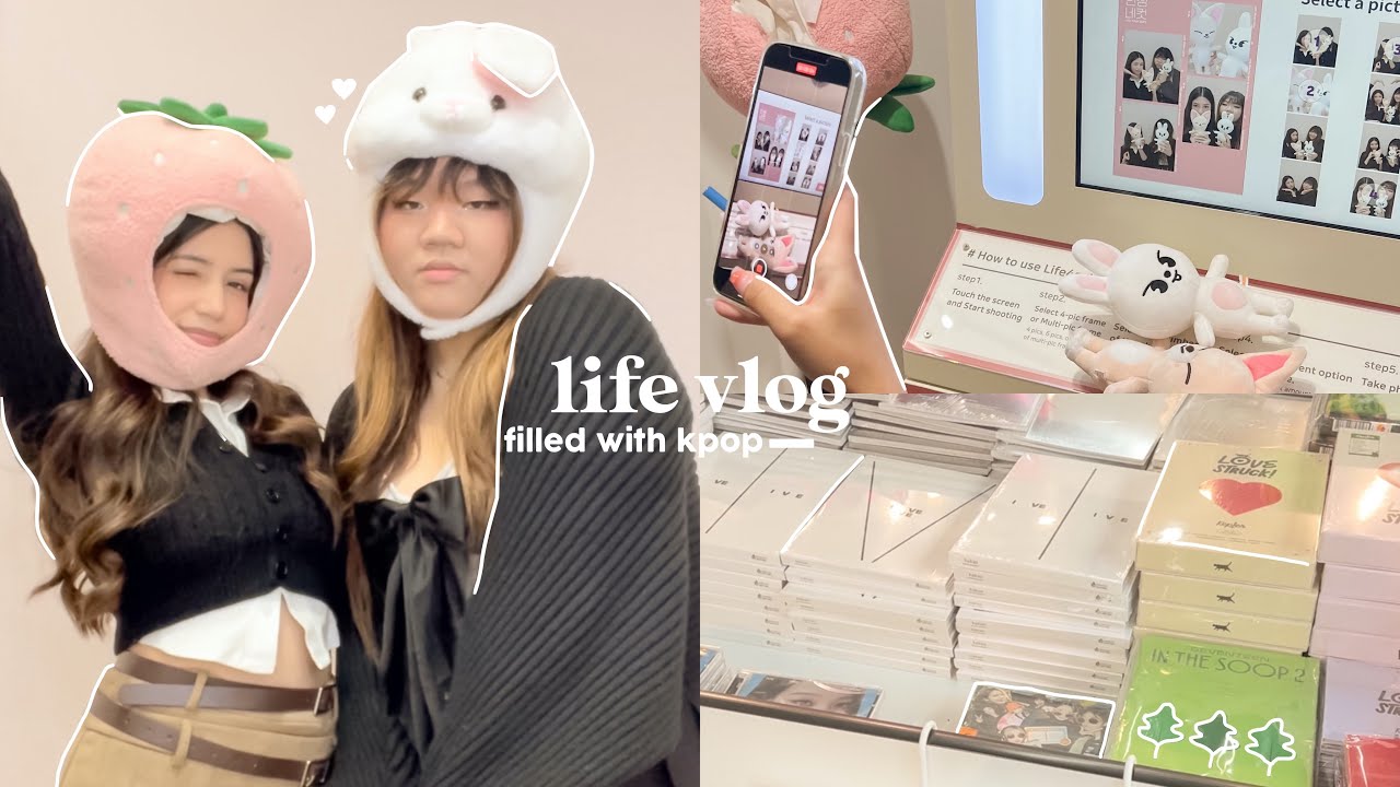 LIFE DIARIES 🦢 day at the source, kpop album shopping, korean ...