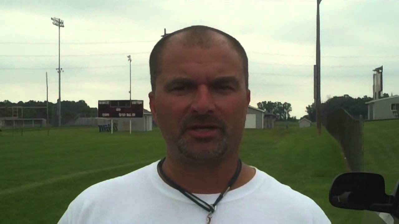 Garrett football coach Chris DePew - YouTube