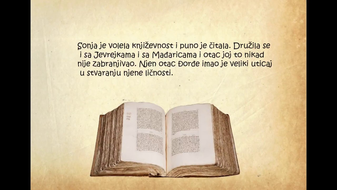 Prezentacija o Sonji Marinkovic Marko Colic VII3 - YouTube