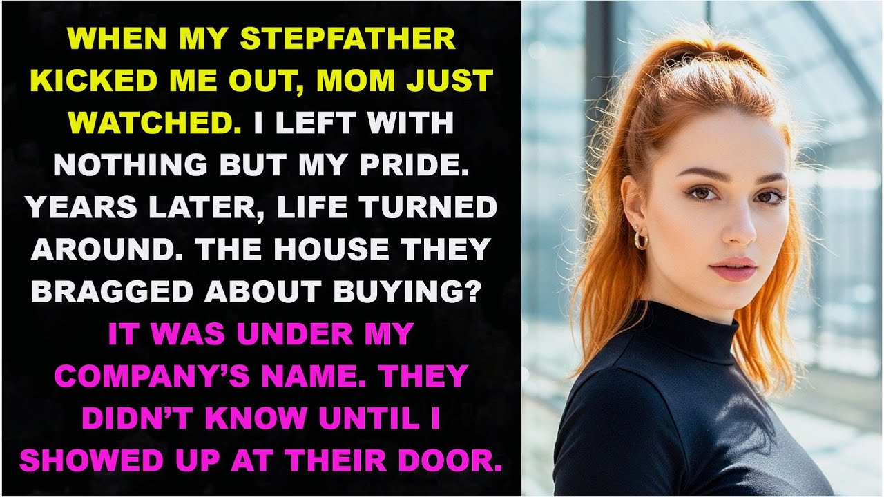 When my stepfather kicked me out, Mom just watched. I left with nothing ...