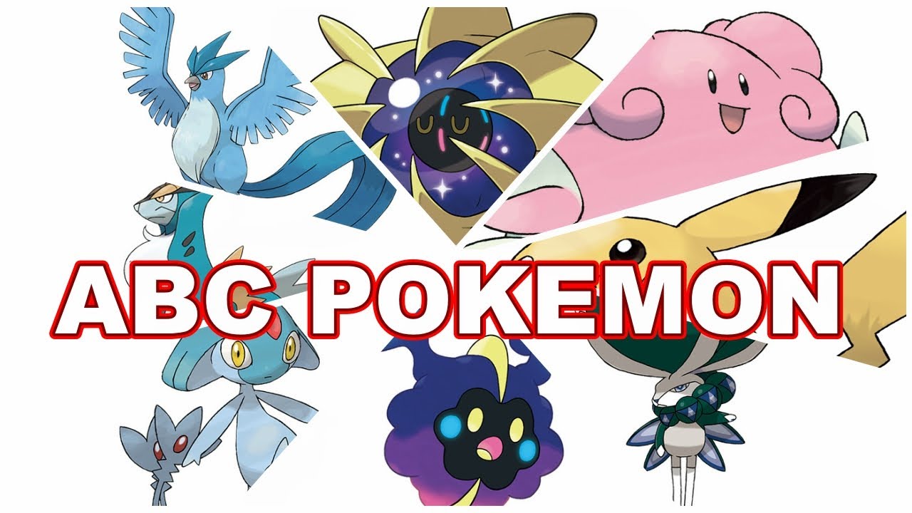 ABC Pokemon | Pokemon list from A to Z. - YouTube