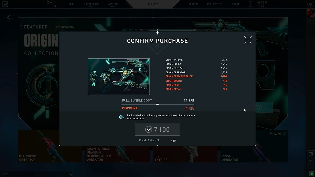 BUYING *NEW* ORIGIN SKIN // Valorant - YouTube