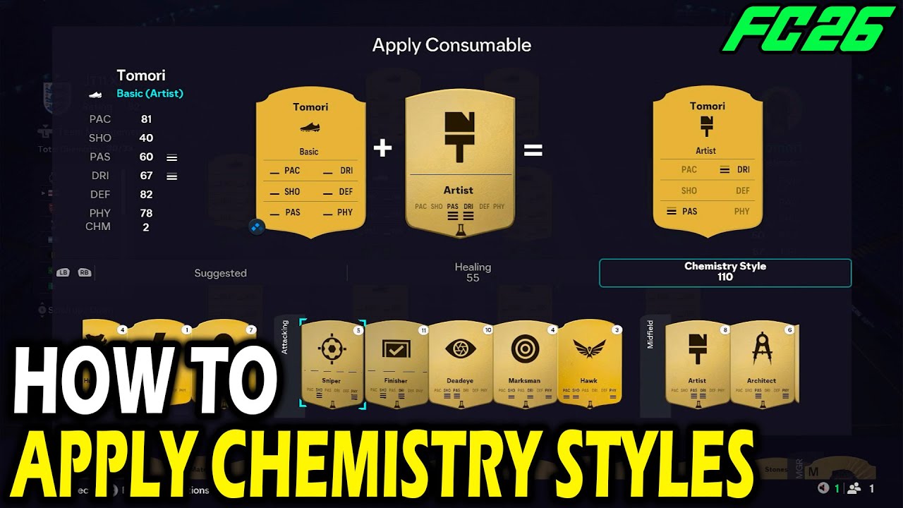 How to Apply Chemistry Styles in FC 26 Ultimate Team - YouTube