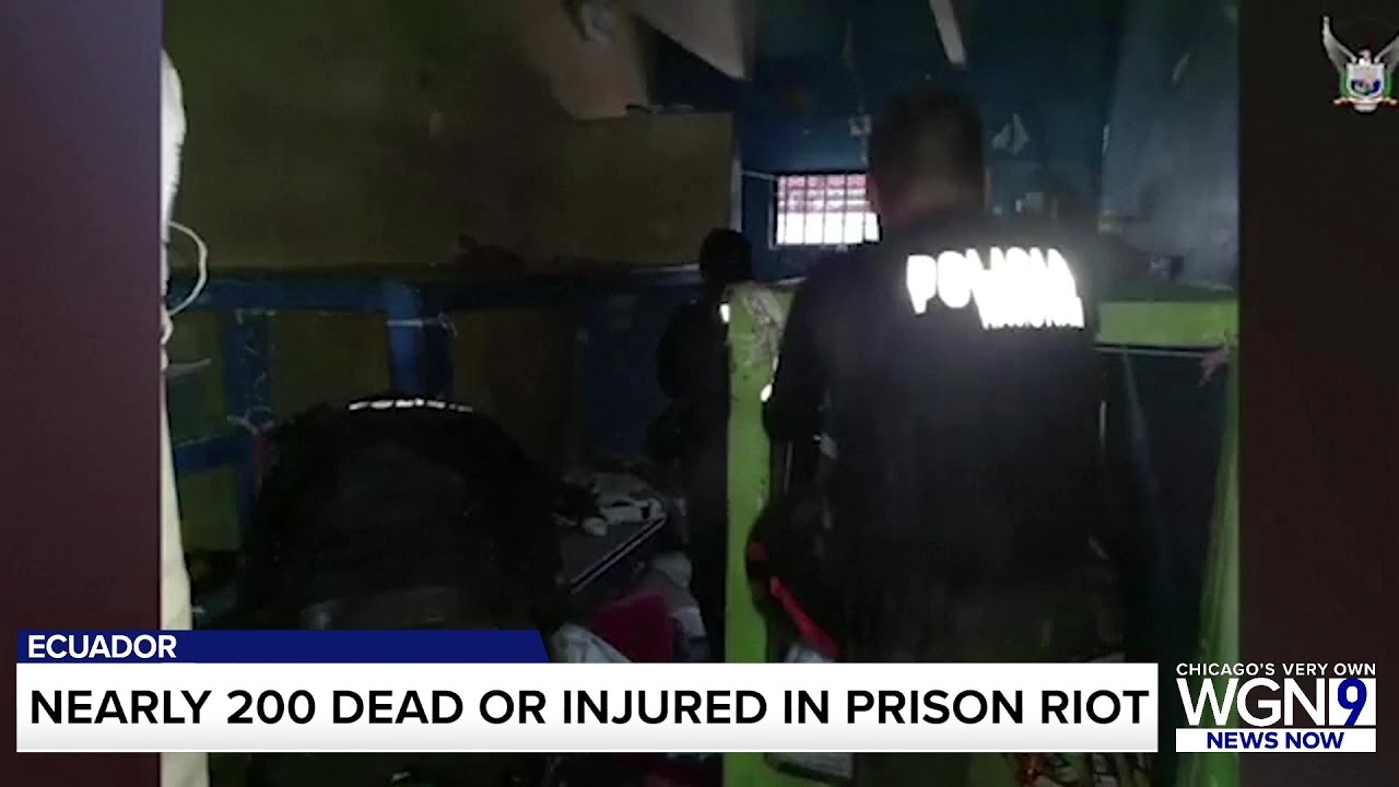 At least 116 dead in gang battle at Ecuador jail; 5 beheaded - YouTube
