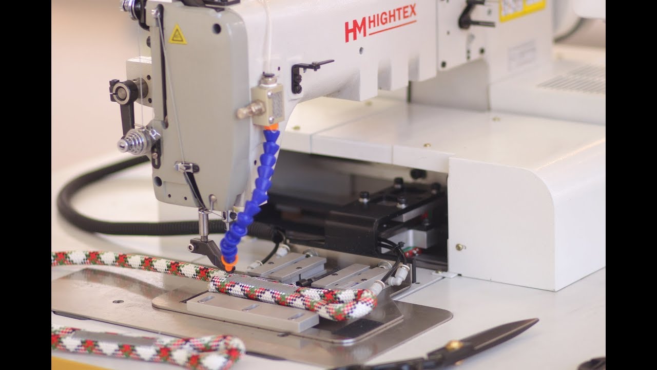 Automatic safety rope sewing machine for sale at good price - YouTube