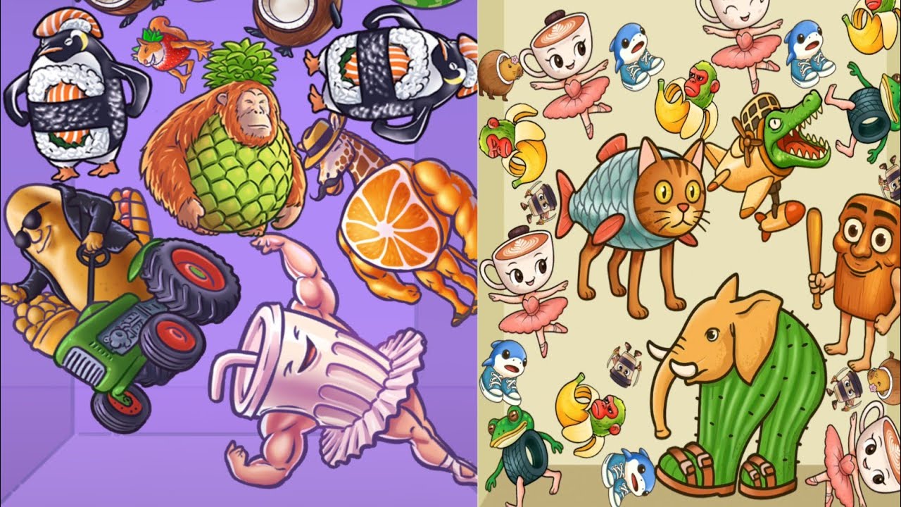 Welcome to Animal Meme - Merge Puzzle VS Merge Fellas PART 28 #android ...