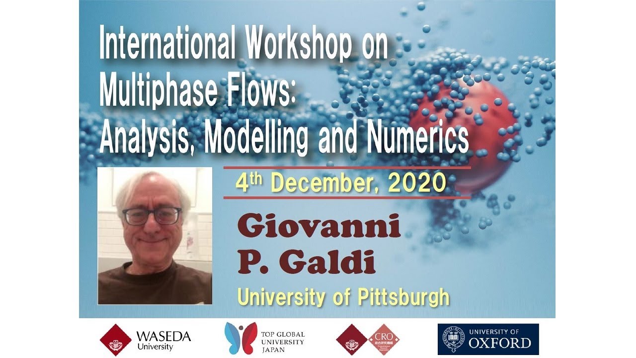 Prof. Giovanni P.Galdi - YouTube