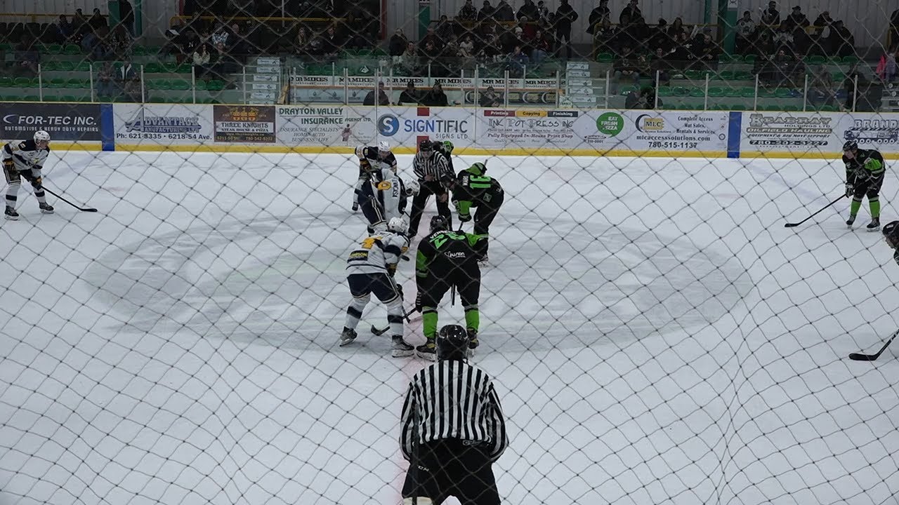 Spruce Grove Saints vs. Drayton Valley Thunder Highlights - Nov 11th ...