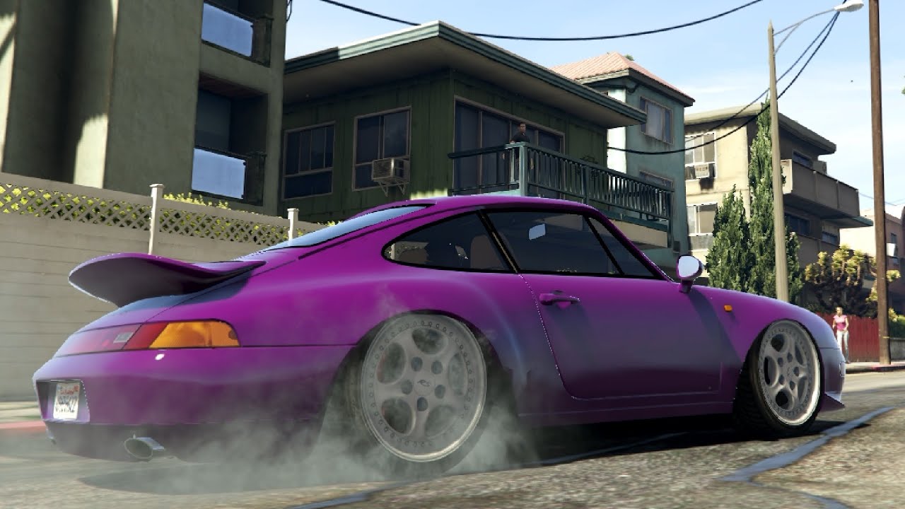 Porsche Carrera RS Stance Suspension - GTA V _REVIEW - YouTube