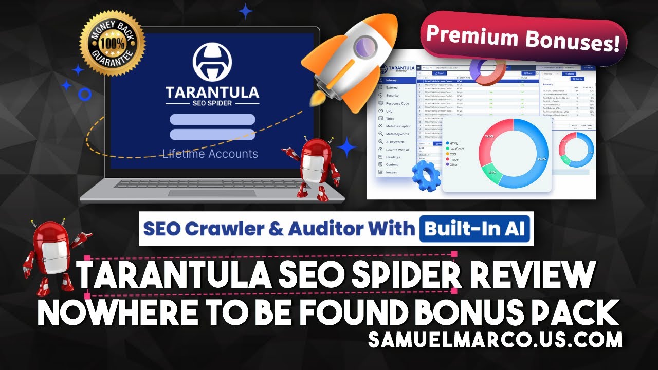 🕷️ Tarantula SEO Spider Review & Demo | Tarantula SEO Spider OTOs ...