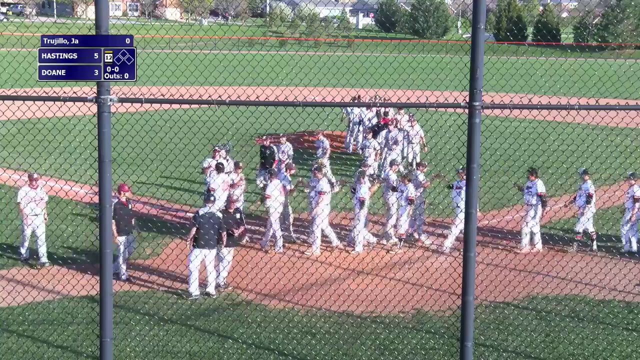 Doane Baseball vs. Hastings - April 2017 - YouTube