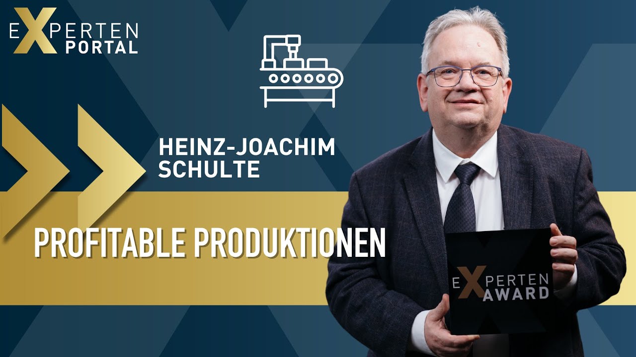 Heinz-Joachim Schulte // Gründer des OEE Institutes // TV-Interview ...