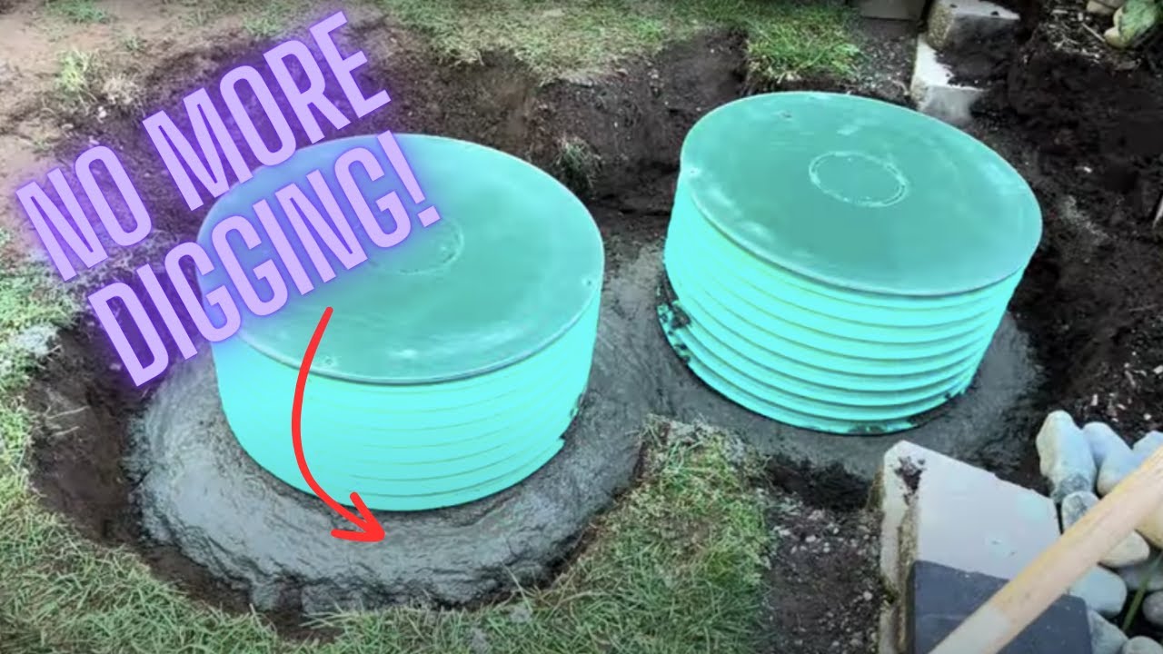 DIY Septic Tank Risers | Quickest and Cheapest Way To Install | Heavy ...