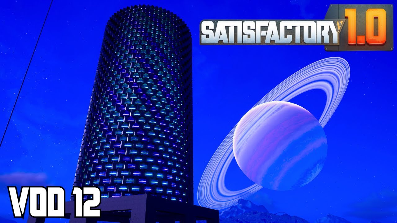 Planning the Cyberpunk City Starts Today | Satisfactory 1.0 - YouTube