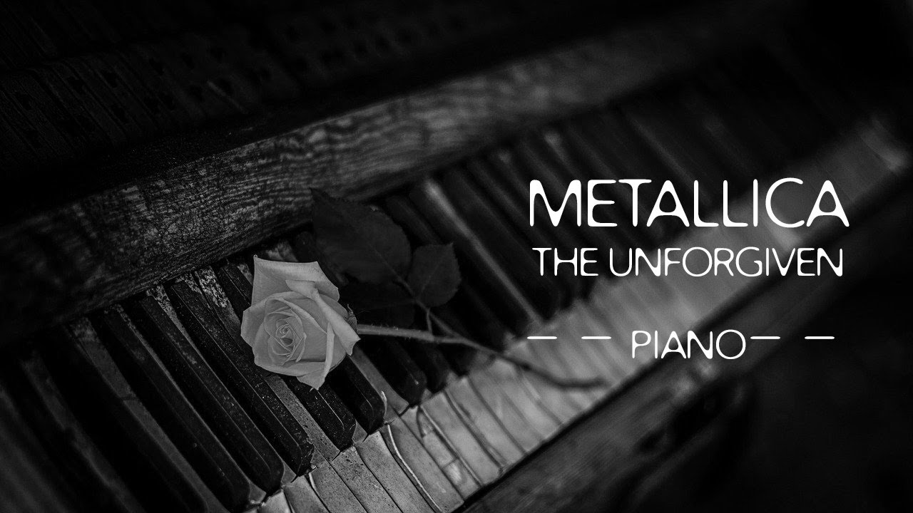 Metallica - The Unforgiven - Incredible Piano Cover By Gazmada - YouTube