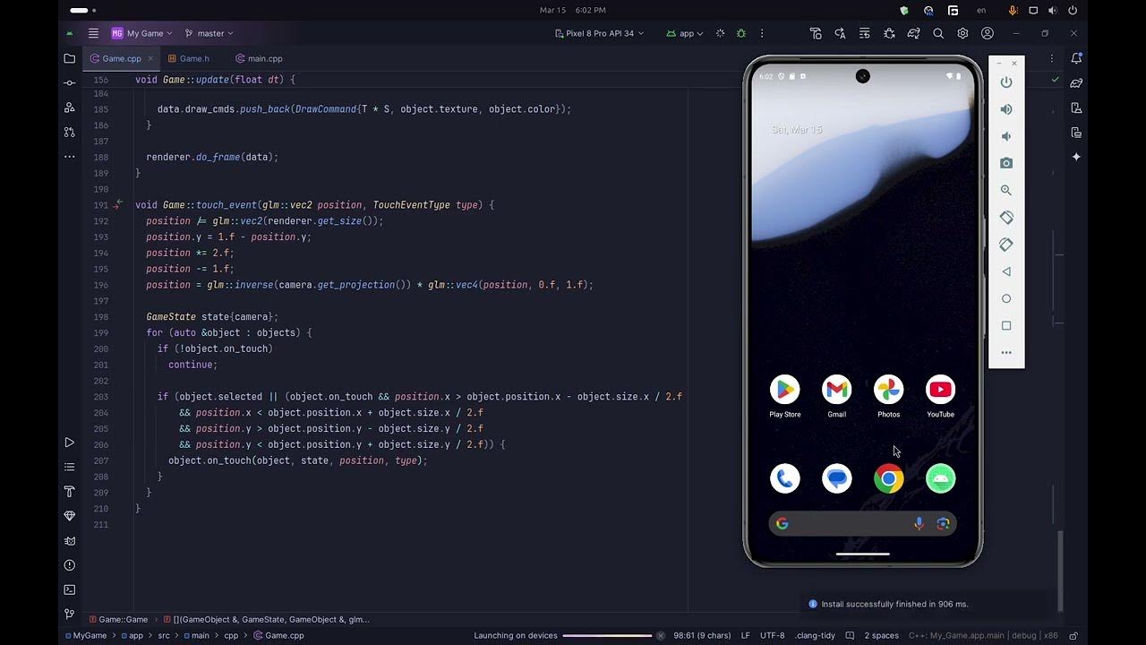 Breakout - Ball Functionality Part 2 | Android Gamedev #17 - YouTube