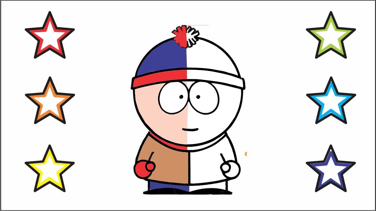 How to Draw Stan Marsh Easy for Kids - YouTube