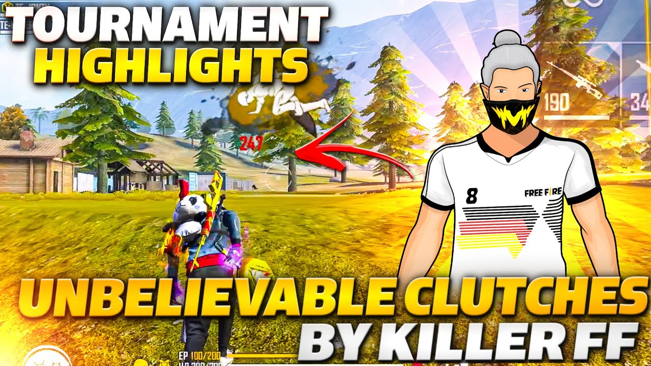 FULL DOMINATION IN TOURNAMENT || UNBELIEVABLE CLUTCHES BY KILLER FF ...