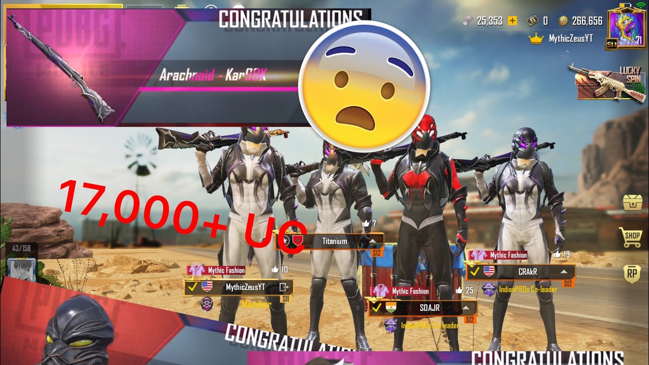 Custom Crate Ban Pick Opening New Premium Crates 17,325 UC 🤑🤑🤑 - YouTube