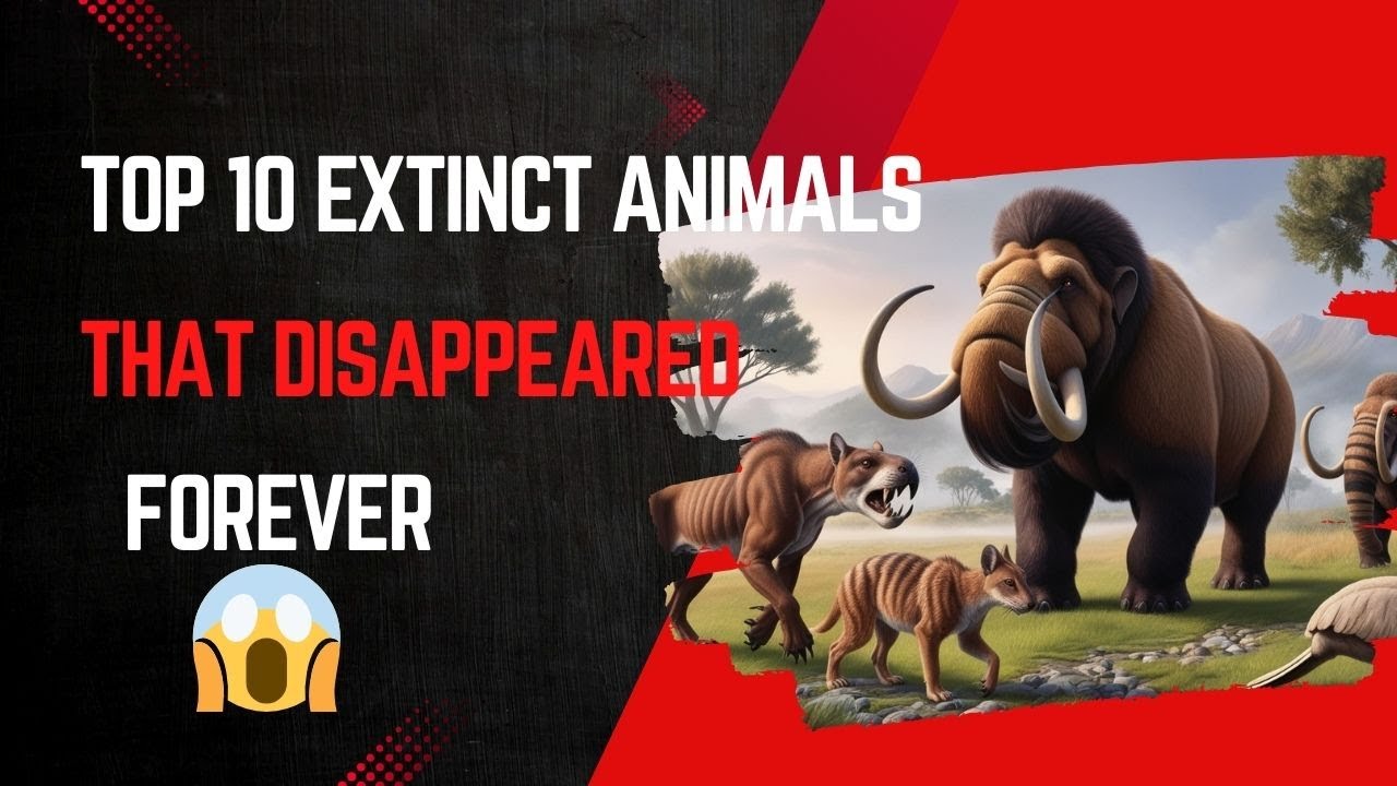 Top 10 Animals That Went Extinct Forever: : Unbelievable Loss 😱 # ...