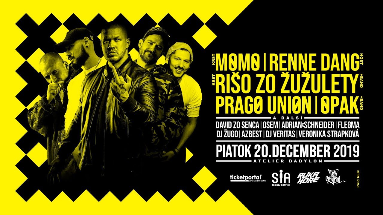 Momo, Rene Dang, Prago Union, Rišo Žužuleta, |BRATISLAVA 20.DECEMBER ...