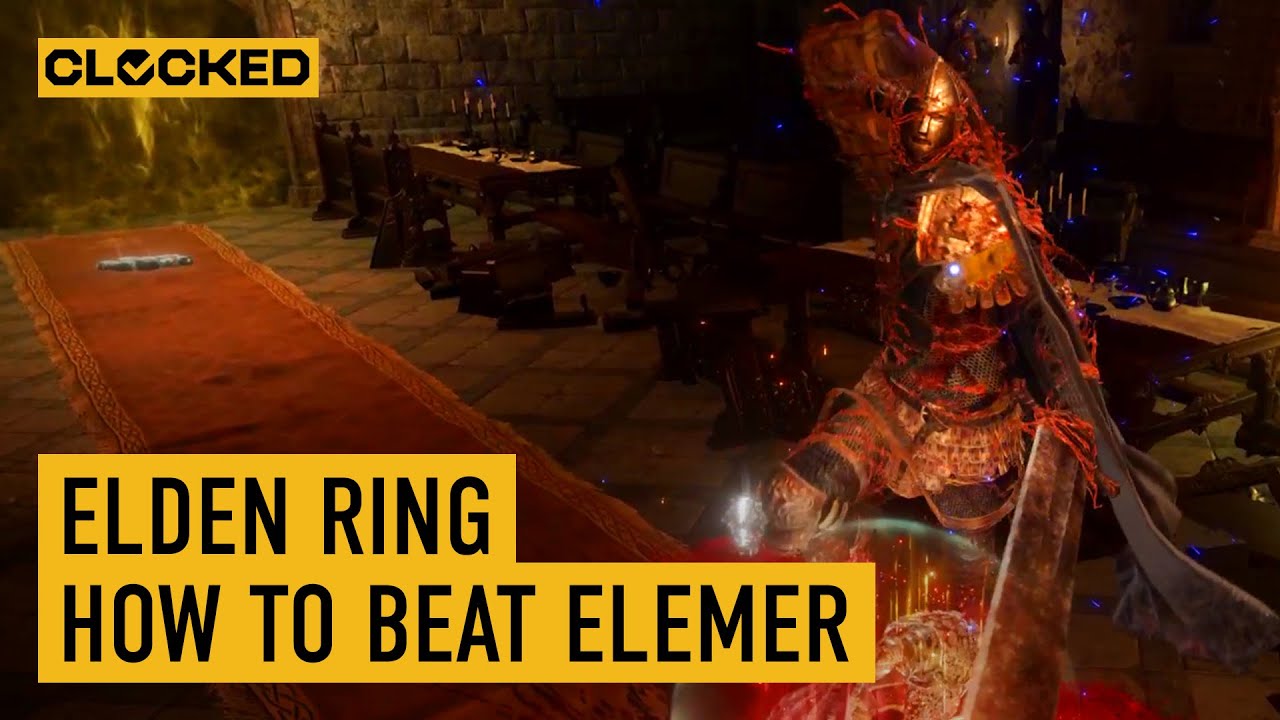 Elden Ring: How to Beat Elemer of the Briar (Easy, Aggressive and Fast ...