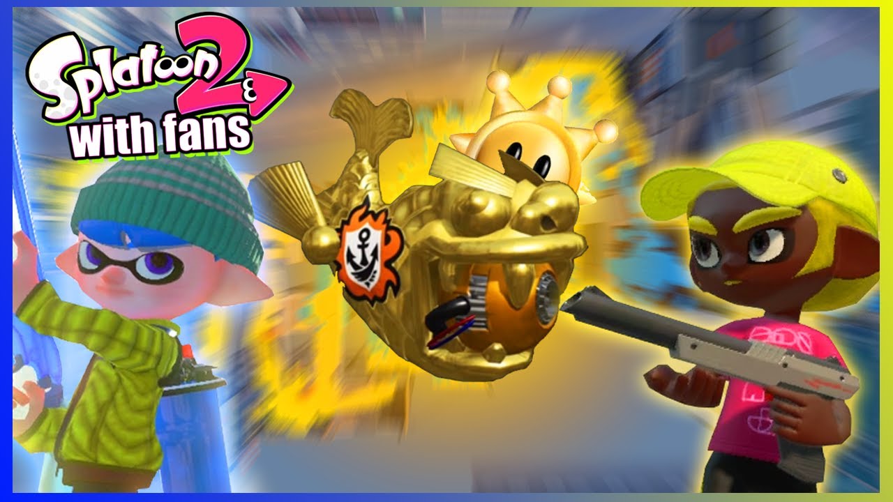 RAINMAKER THIEF (Splatoon 2 Funny Moments with Fans #14) - YouTube