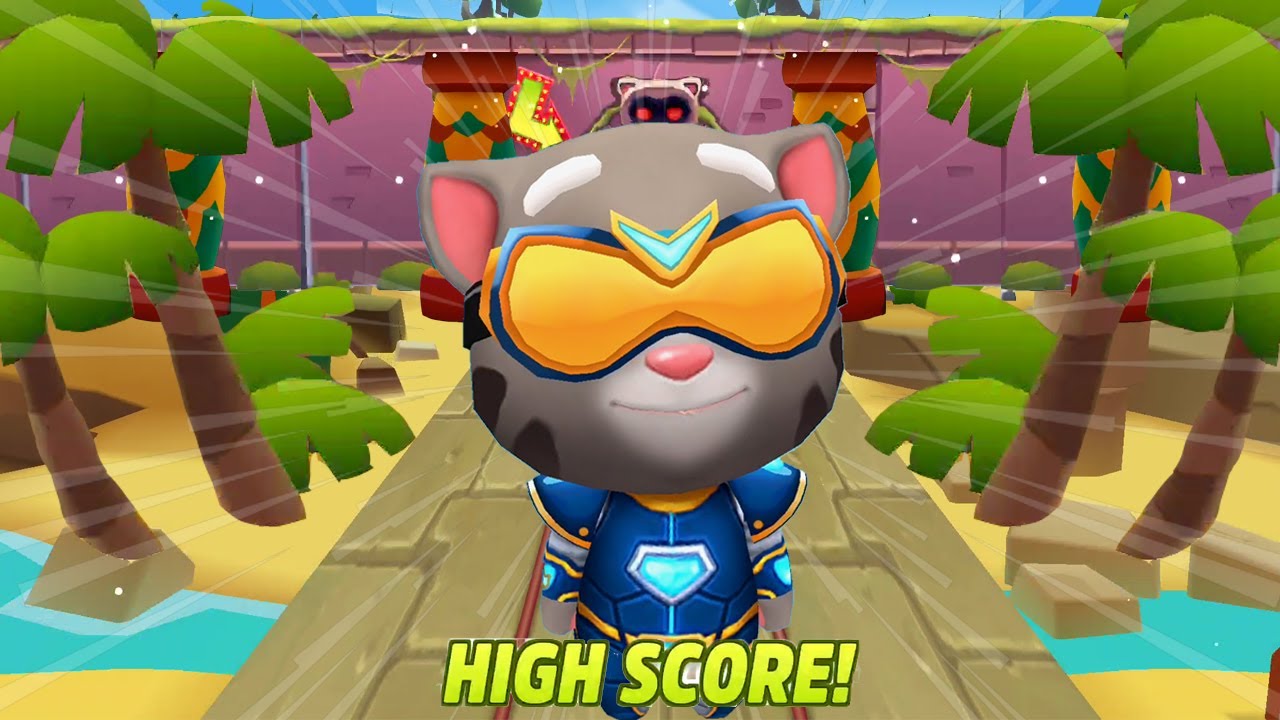 TALKING TOM GOLD RUN 2020 - HIGH SCORE - HYBER TOM - YouTube