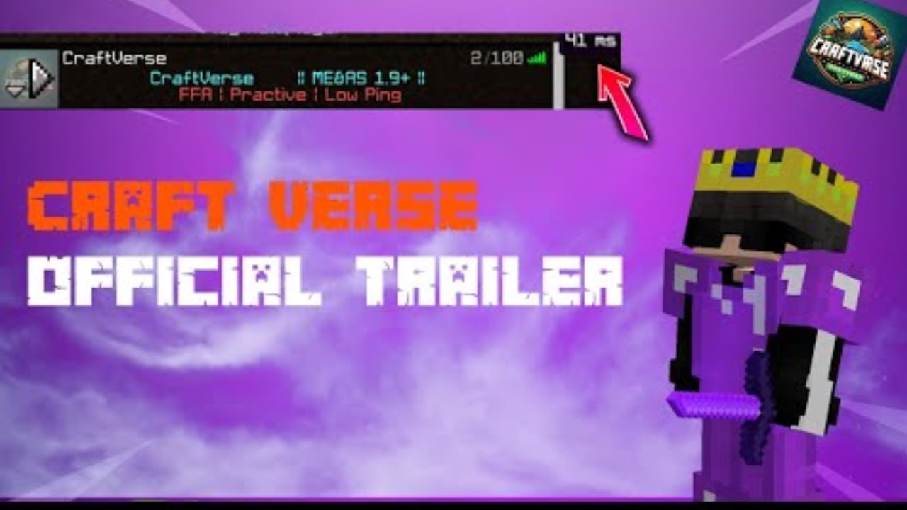 CraftVerse PvP Server [Official Trailer] - YouTube