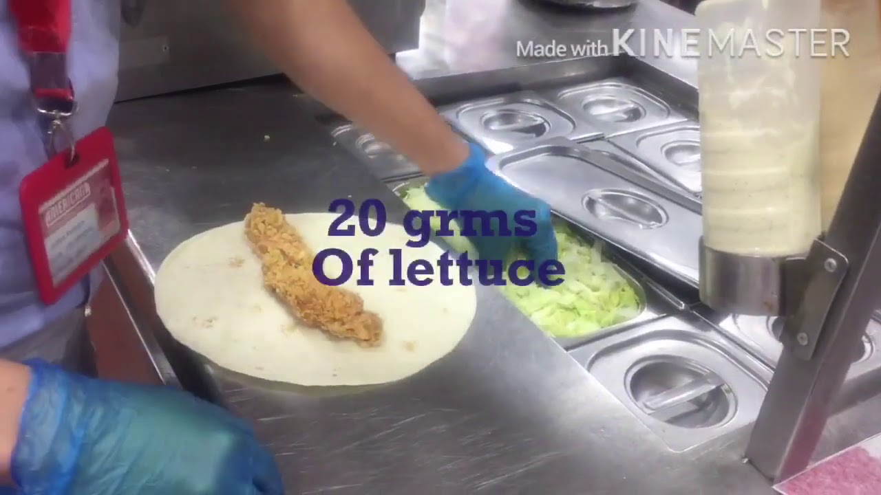 KFC twister sandwich how to make - YouTube