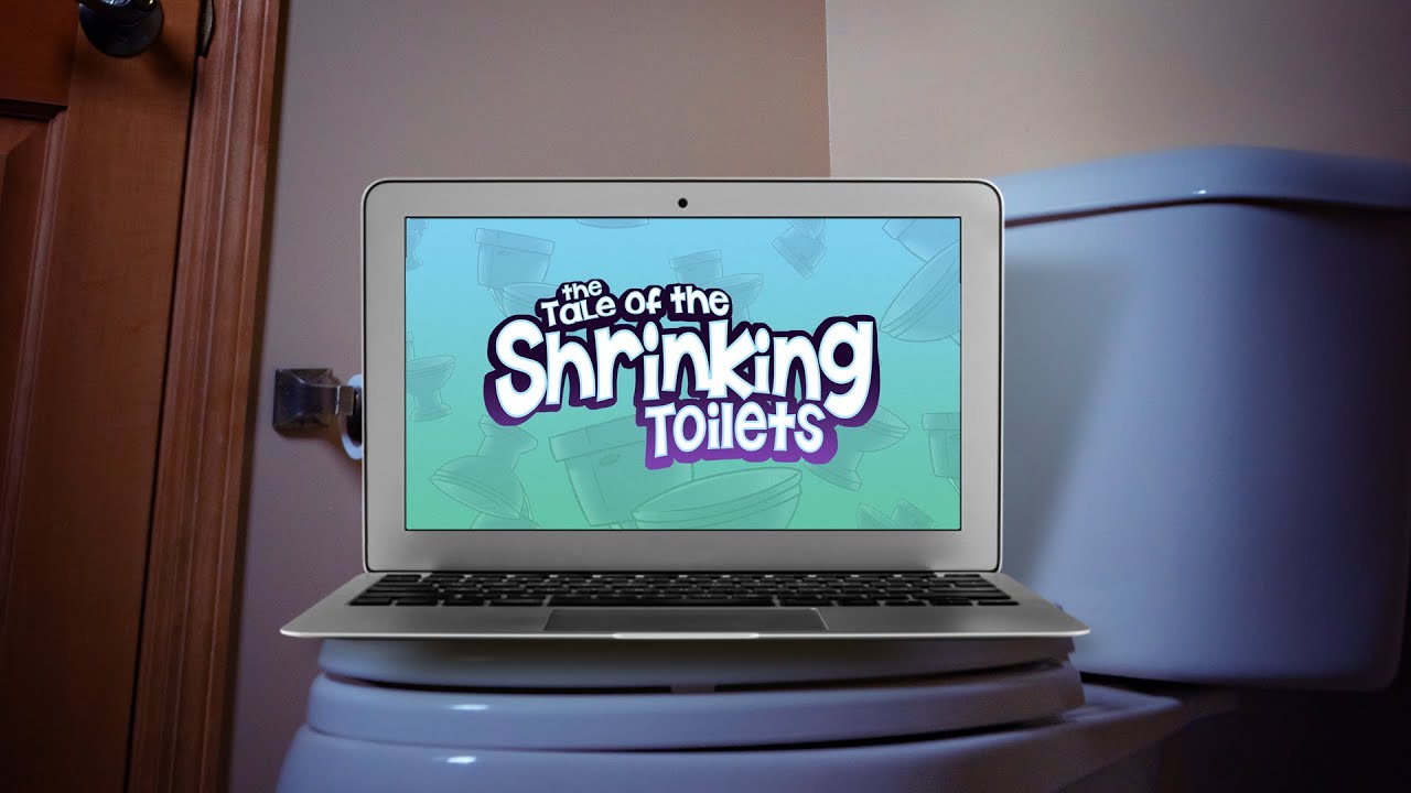 The Tale of the Shrinking Toilets - YouTube