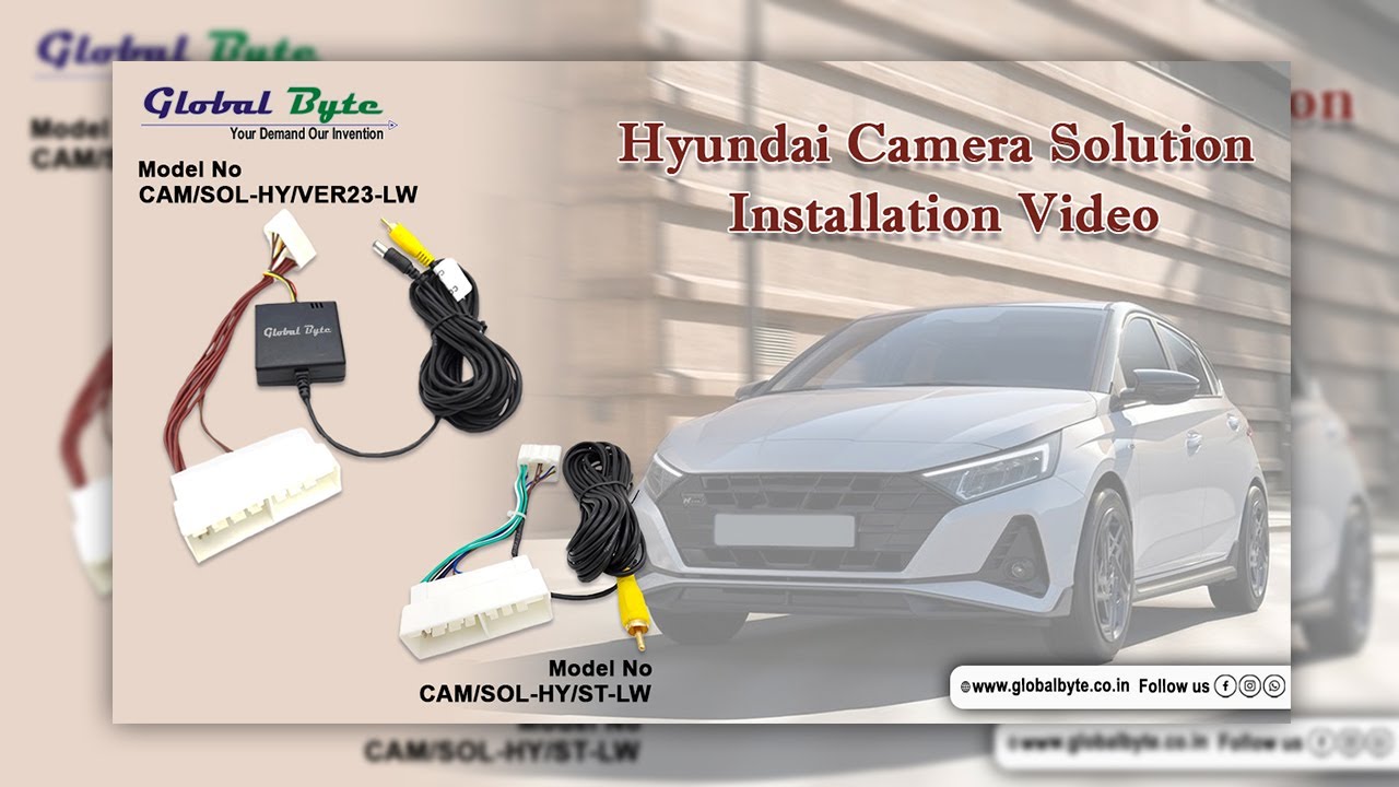 🚗Hyundai Camera Solution Installation Video⚙️🛠️ - YouTube