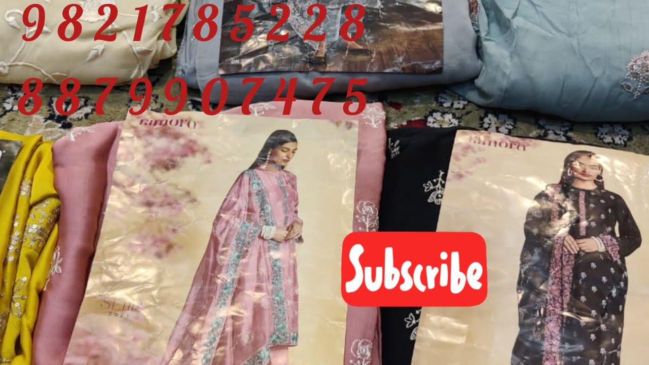 KIMORA ORIGINAL BRAND / PARTYWEAR COLLECTION/ ORGANZA FABRIC/ INDIAN ...