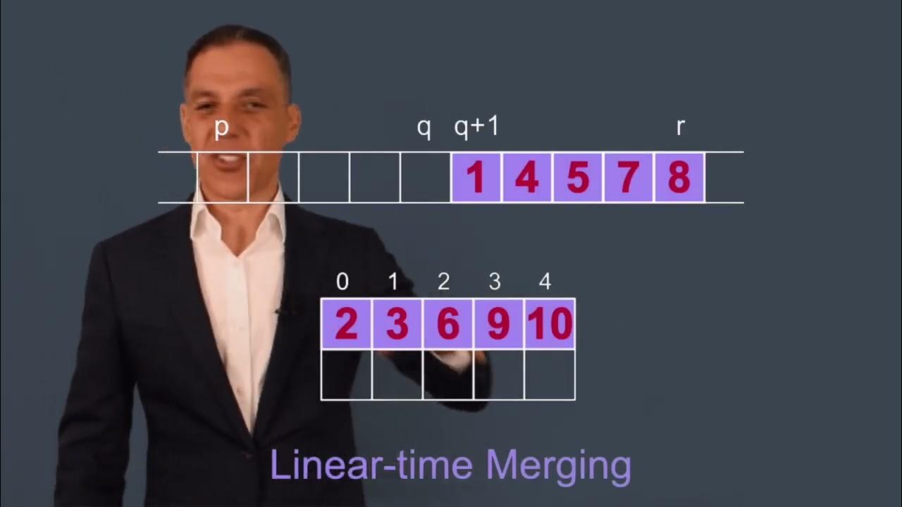 Data analysis: sorting: merge sort - YouTube