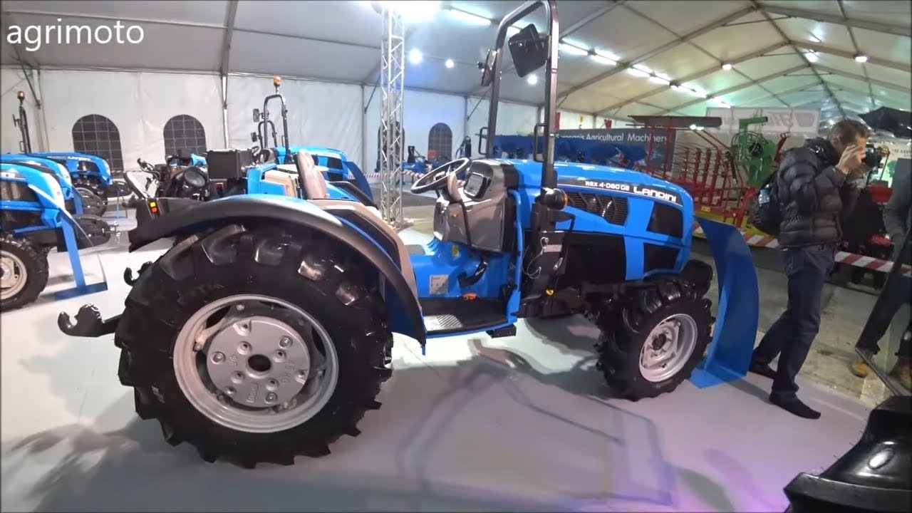The 2019 Landini REX 4 080 GE tractor - YouTube