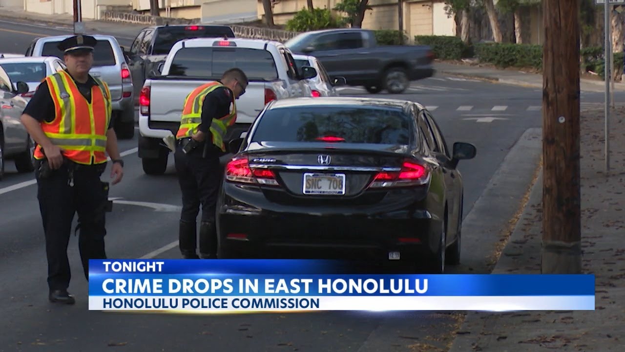 Honolulu Police chief reports drop in crime in parts of Oahu - YouTube