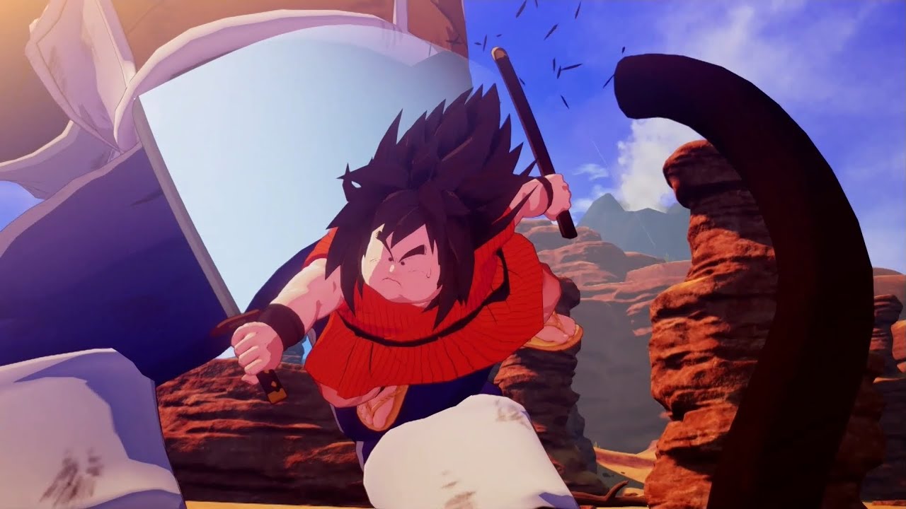 Yajirobe Cut Tail Vegeta Great Ape - YouTube