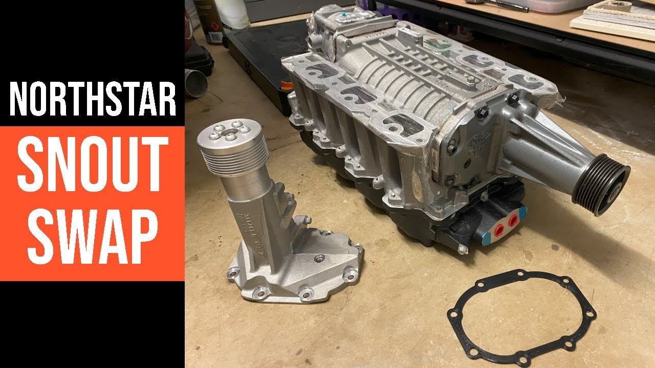 NorthStar M122 Supercharger Short Snout Swap - YouTube