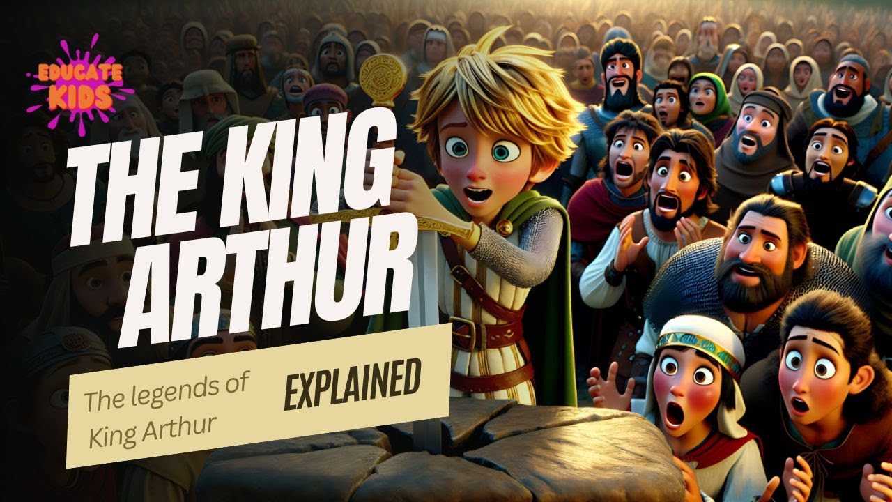 The King Arthur and Sword in Stone | Legends and Fairy Tales for Kids ...